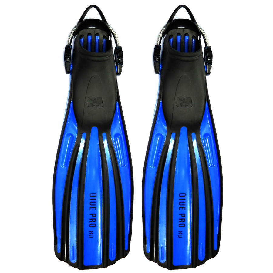Divepro: XU open water fins with stainless steel springstraps - the ...
