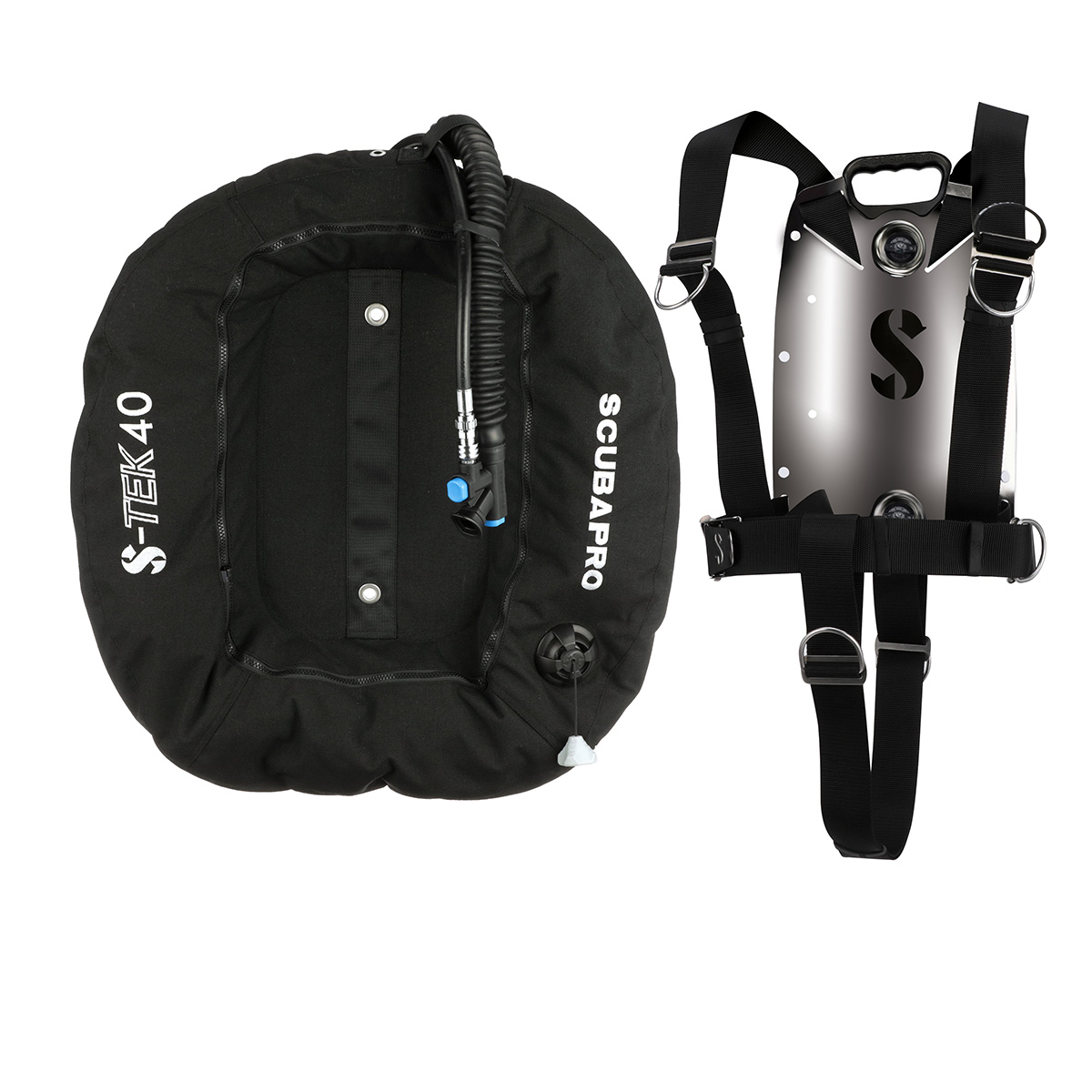 Scubapro: S-Tek Pure Systeem 18 kg - deDuikspecialist in scubaduiken en ...